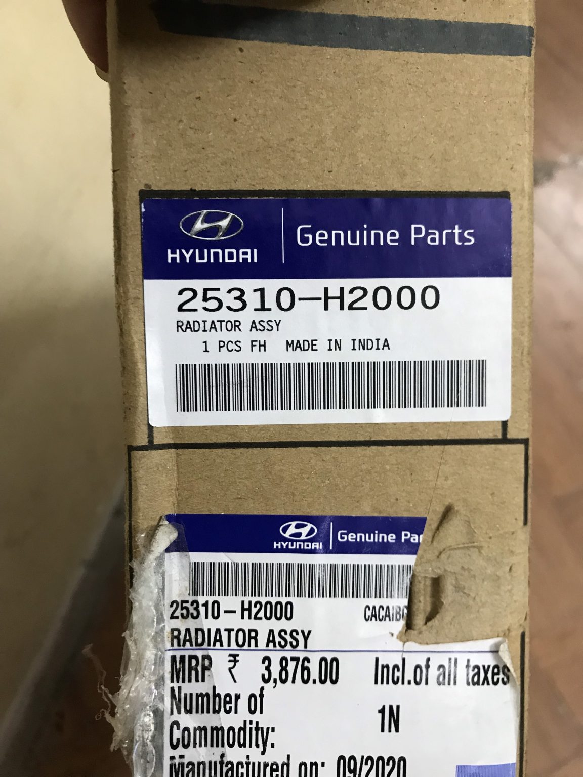 Két nước Accent 2016 - 2020 25310H2000 - Phụ Tùng 169